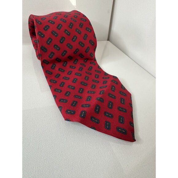 Neiman Marcus | Accessories | Vintage Neiman Marcus Red Geometric ...